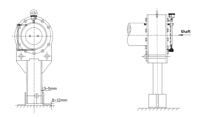 Low Speed Heavy Load One Way Conveyor Belt Backstop CHAOYUE